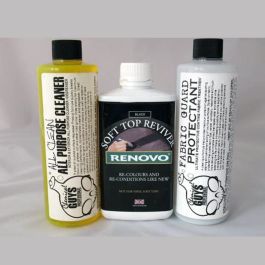 Kit de Rénovation pour Capote Auto: Nettoyage, Teinture et ...